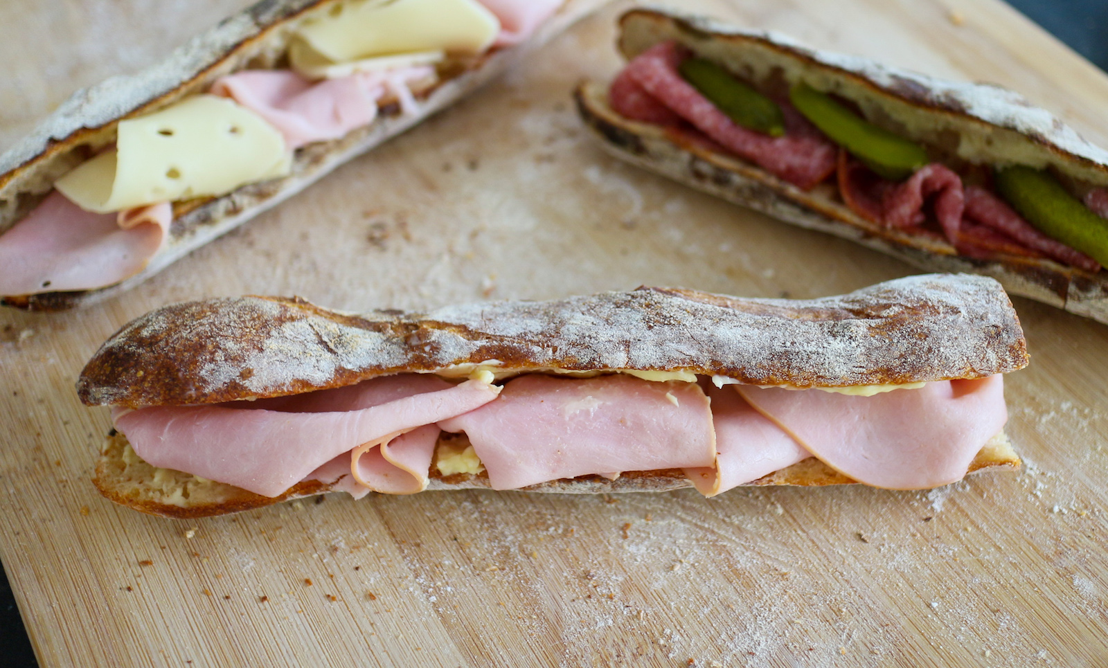 Sandwich_jambon-beurre | Les Hardis