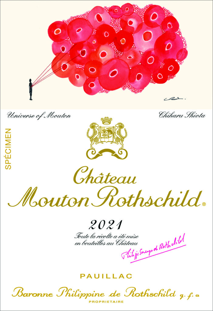 L'étiquette du Premier Cru de Monton Rothschild | Les Hardis